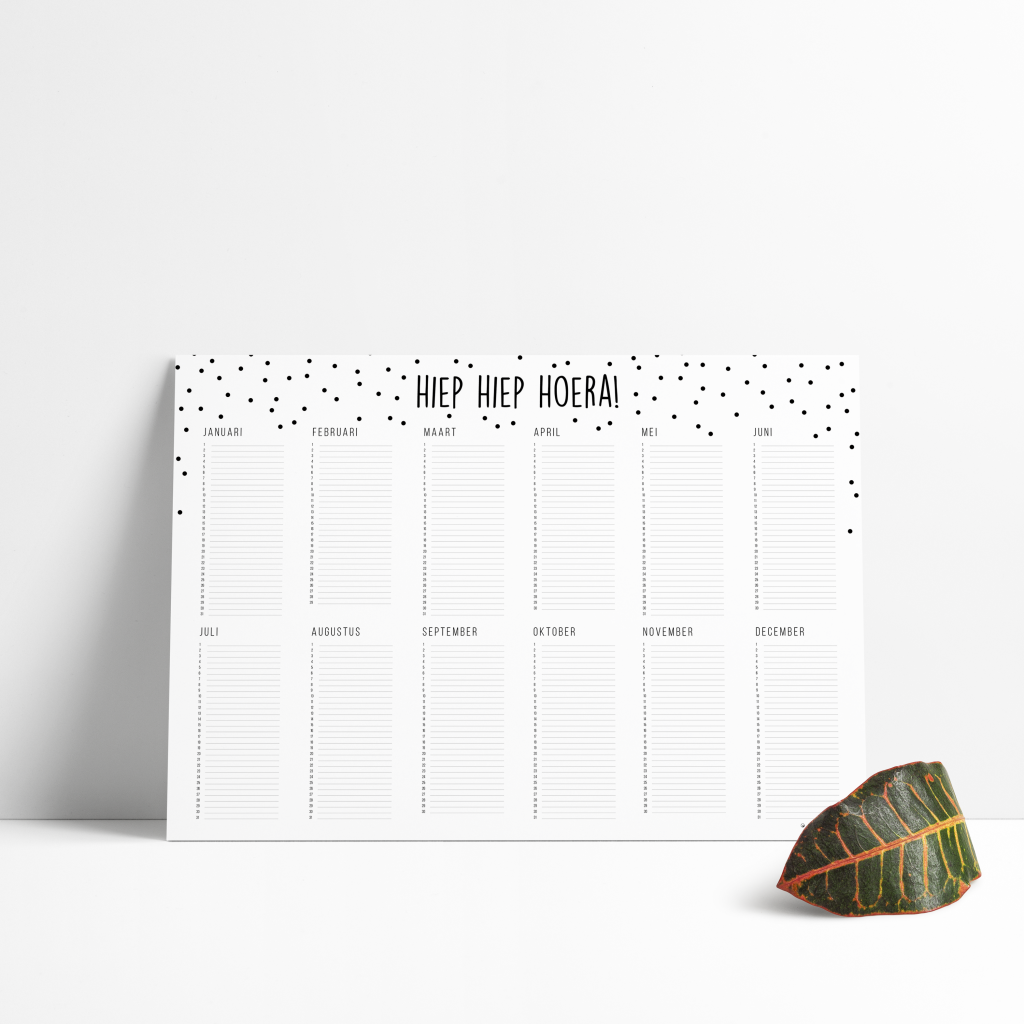 JAARPLANNER 2025 - Studio MEEMS | illustraties & creaties